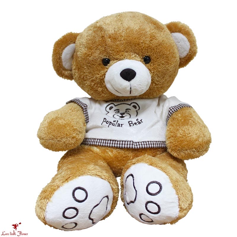 D 6 Popular Bear สีน้ำตาล - Love Link Flower